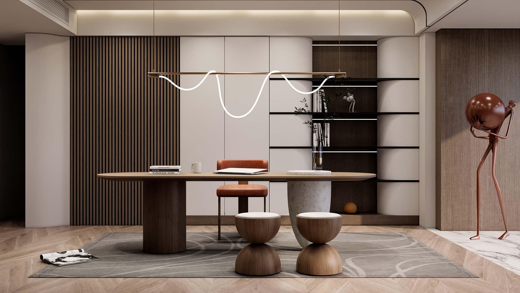 Architectural Products by Outwater (2 Pack) Walnut Wood Acoustic Wall ...