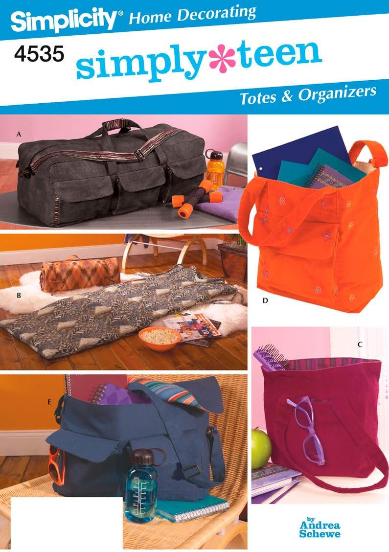 Amazon.com: Simplicity Sewing Pattern 4535 Accessories, One Size : Arts ...