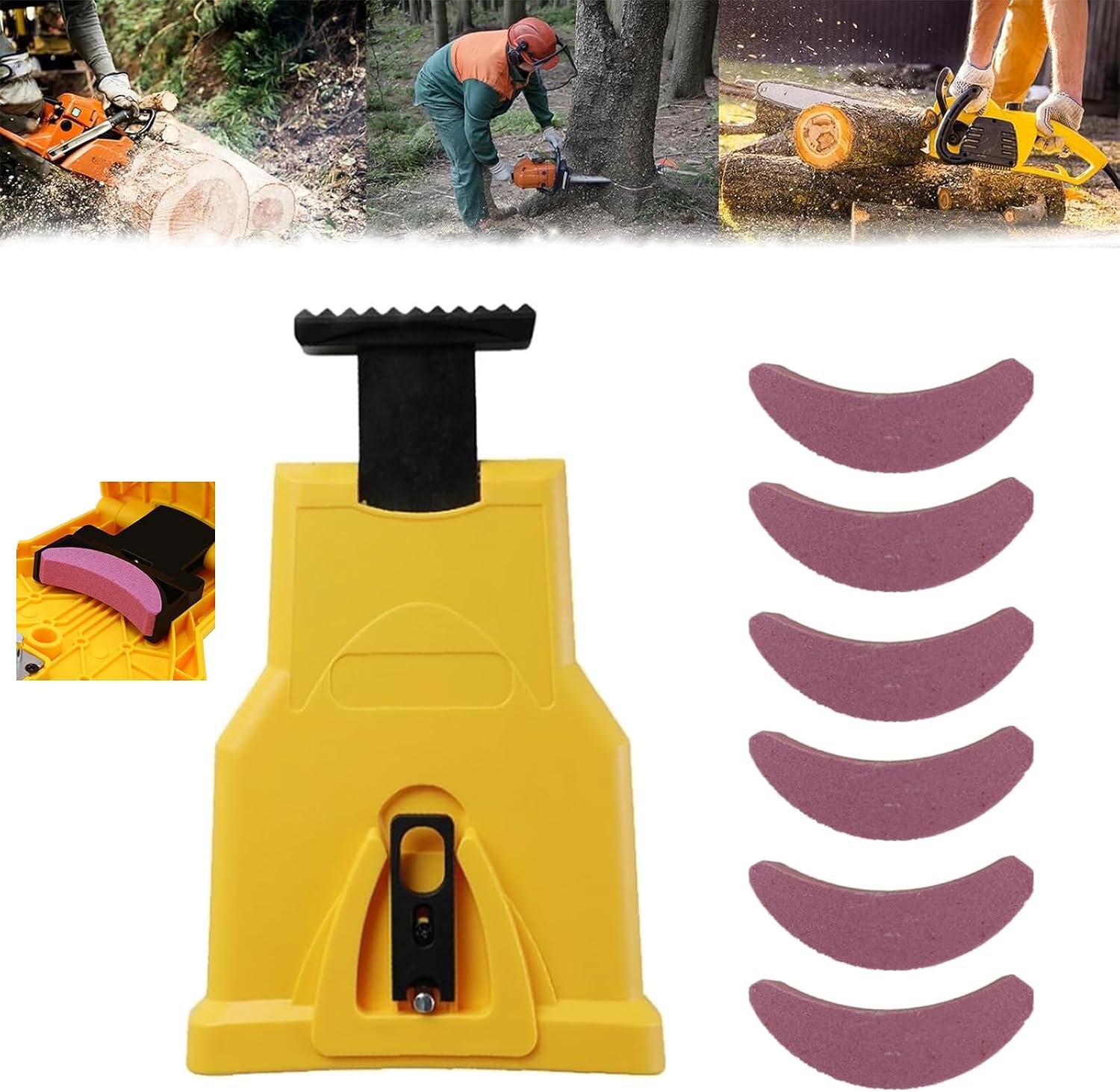 Amazon.com: Chain Saw Sharpener, Sherem Chainsaw Sharpener, Portable ...