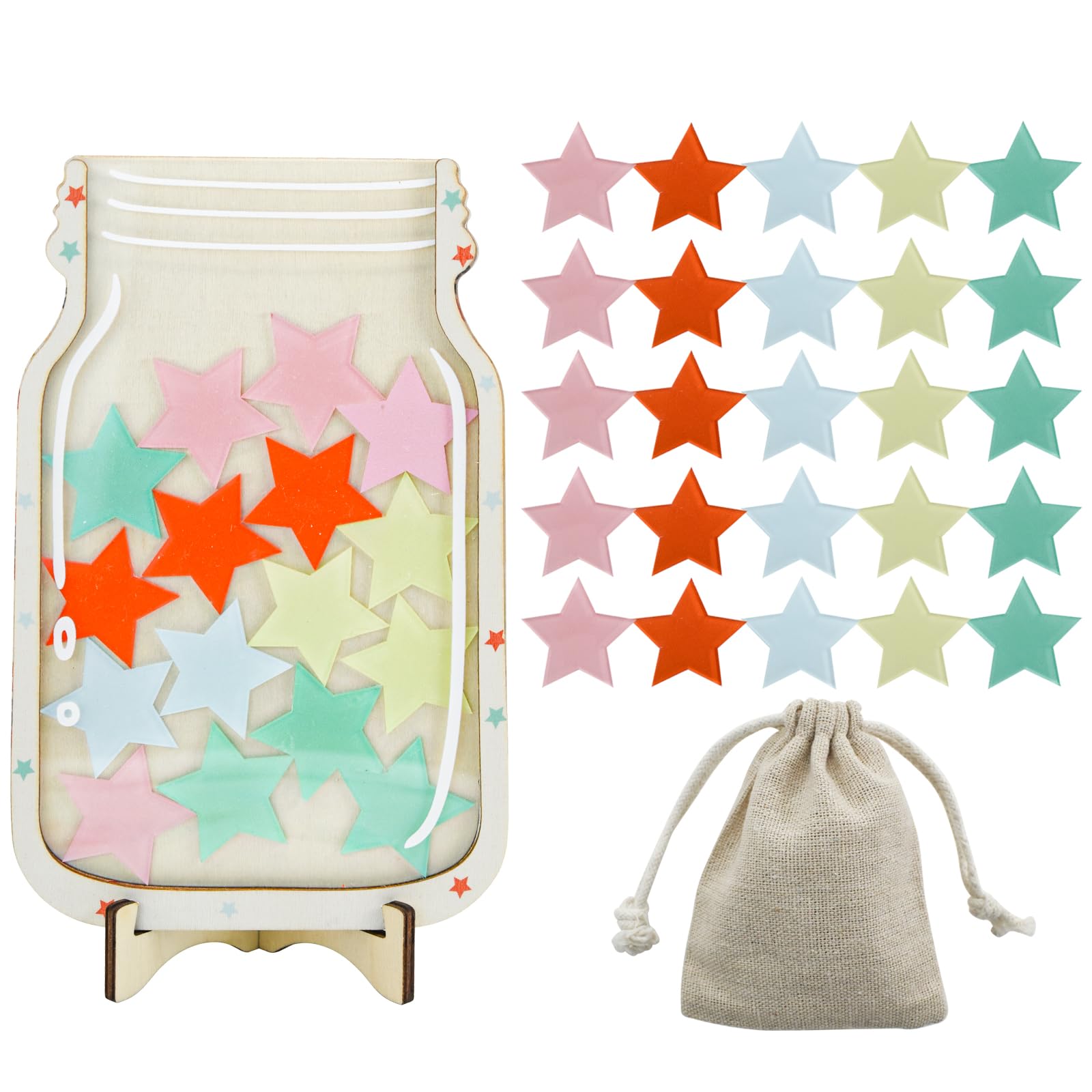 Snapklik.com : Enkrio Reward Jar For Kids Personalized Star Incentive ...