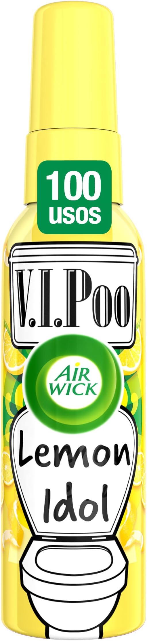 Air Wick VIPoo Toilet Spray, 55 ml Lemon : Amazon.ca: Health & Personal ...