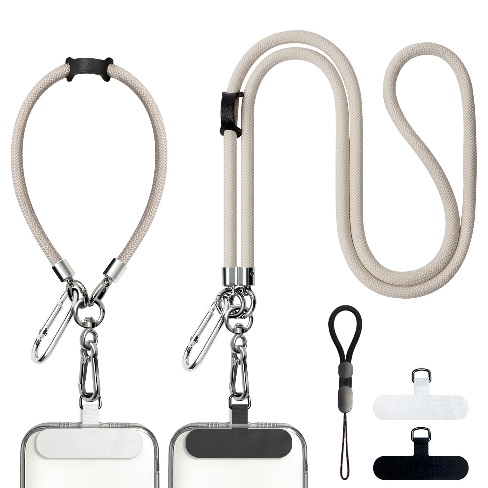 Amazon.com: BFSD·DM Cell Phone Lanyard,4× Pads,1× Phone Leash,3× ...