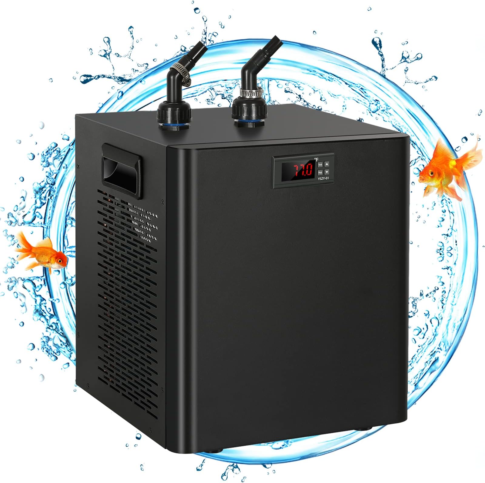 Amazon.com: Aquarium Chiller Fish Tank Cooling Fan System for Salt ...