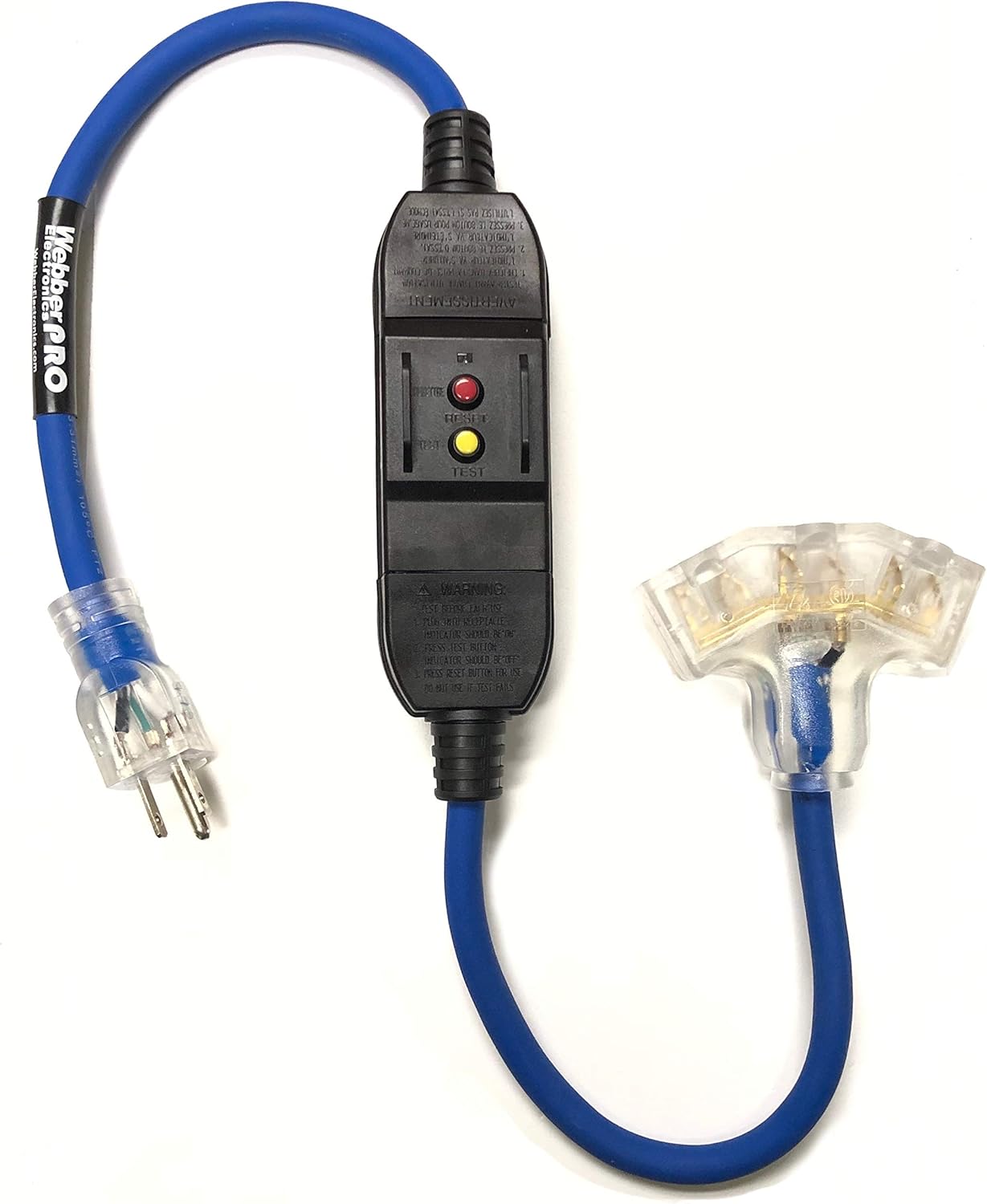 Amazon.com: CW43542 Webber Pro-Series in-Line GFCI Safety 30" Blue ...