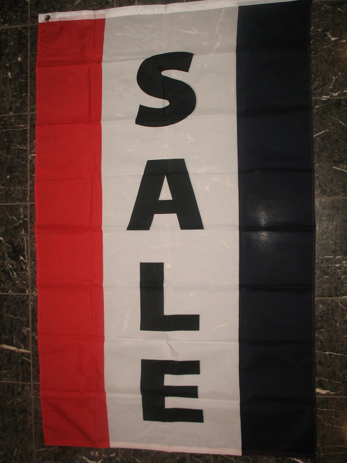 Amazon.com : 3x5 Sale Red White and Blue Vertical Makerting Advertising ...