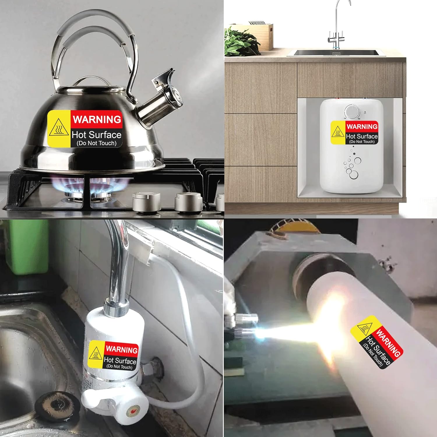 Waterproof Hot Surface Warning Labels - 500 Pcs Philippines | Ubuy
