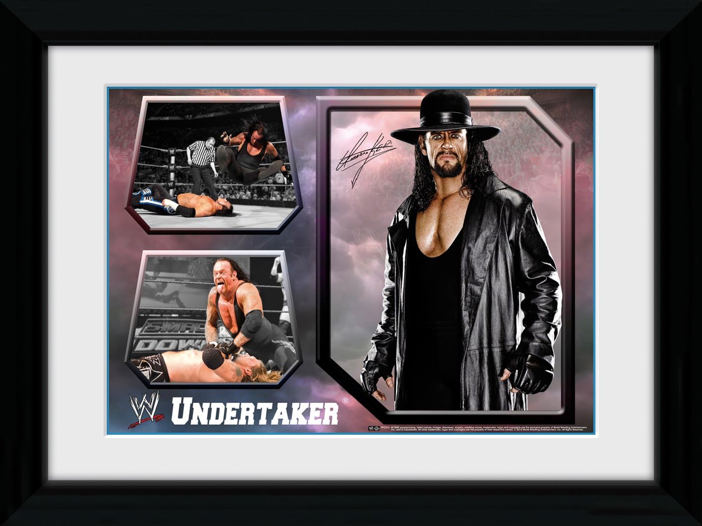 GB Eye Framed Photograph, WWE, Undertaker Montage, 16x12-inch : Amazon ...