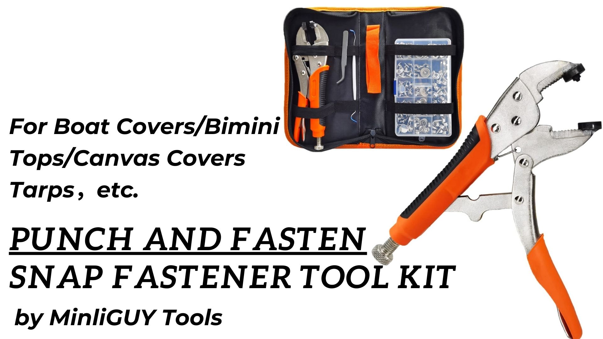 Watch Upgrade Snap Fastener Tool Kit by MinliGUY on Amazon Live