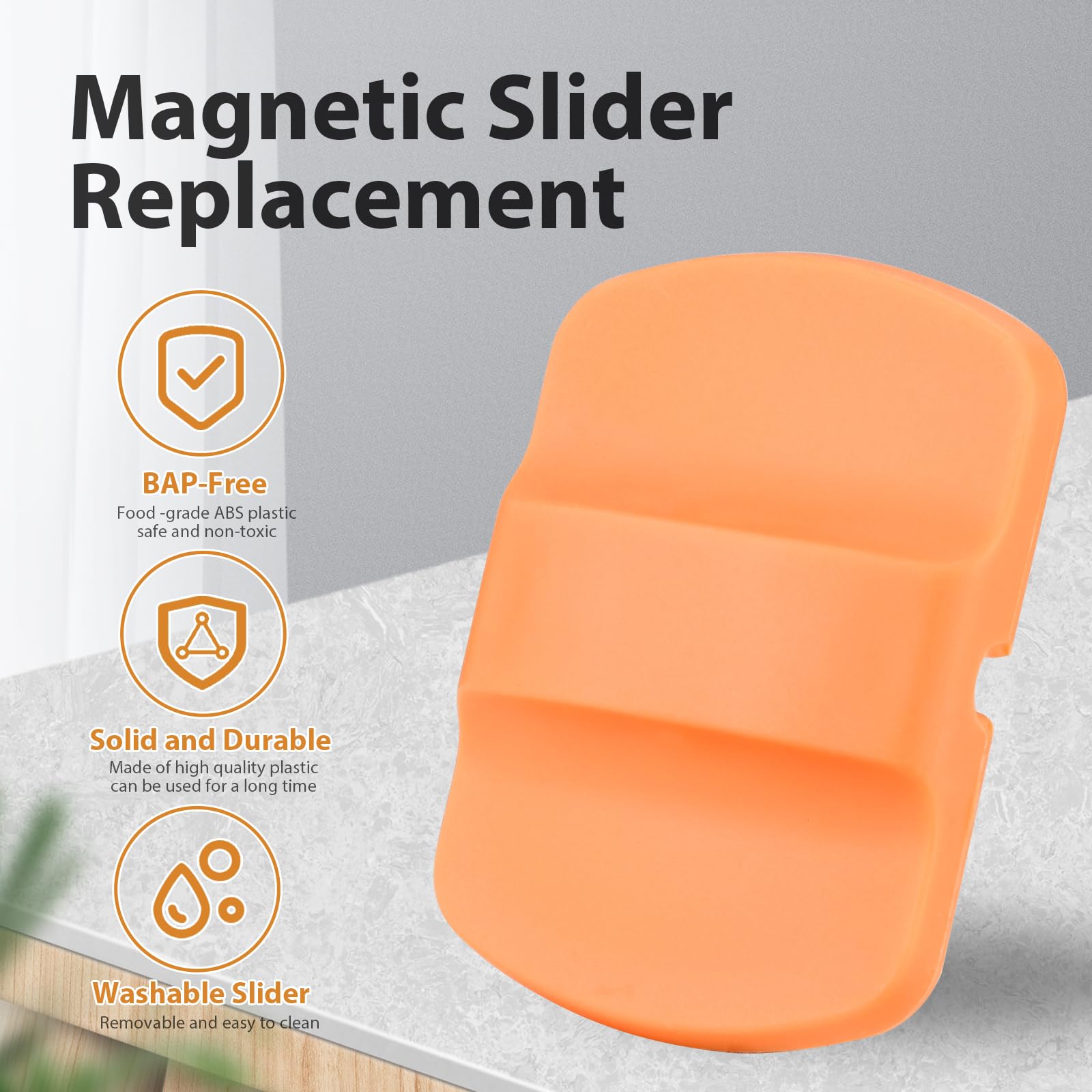 Snapklik.com : Magnetic Slider Replacement For Yeti, 3 Pcs Lid Slider ...