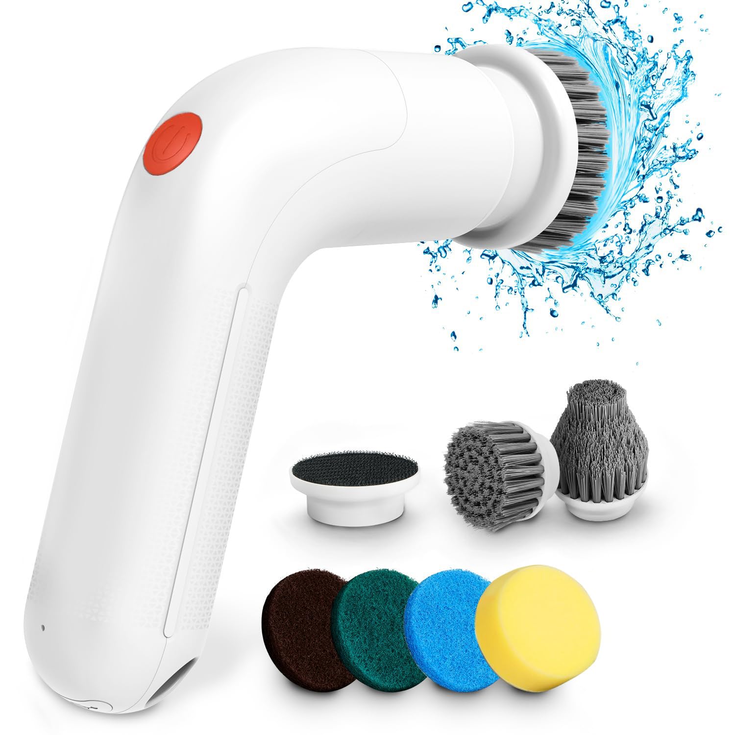 Amazon.com: Hand Held Scrubber for Cleaning, Short Handle Electric ...