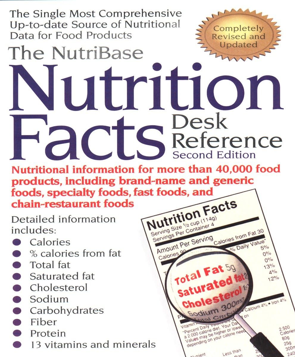 The NutriBase Nutrition Facts Desk Reference: Second Edition: Ulene ...