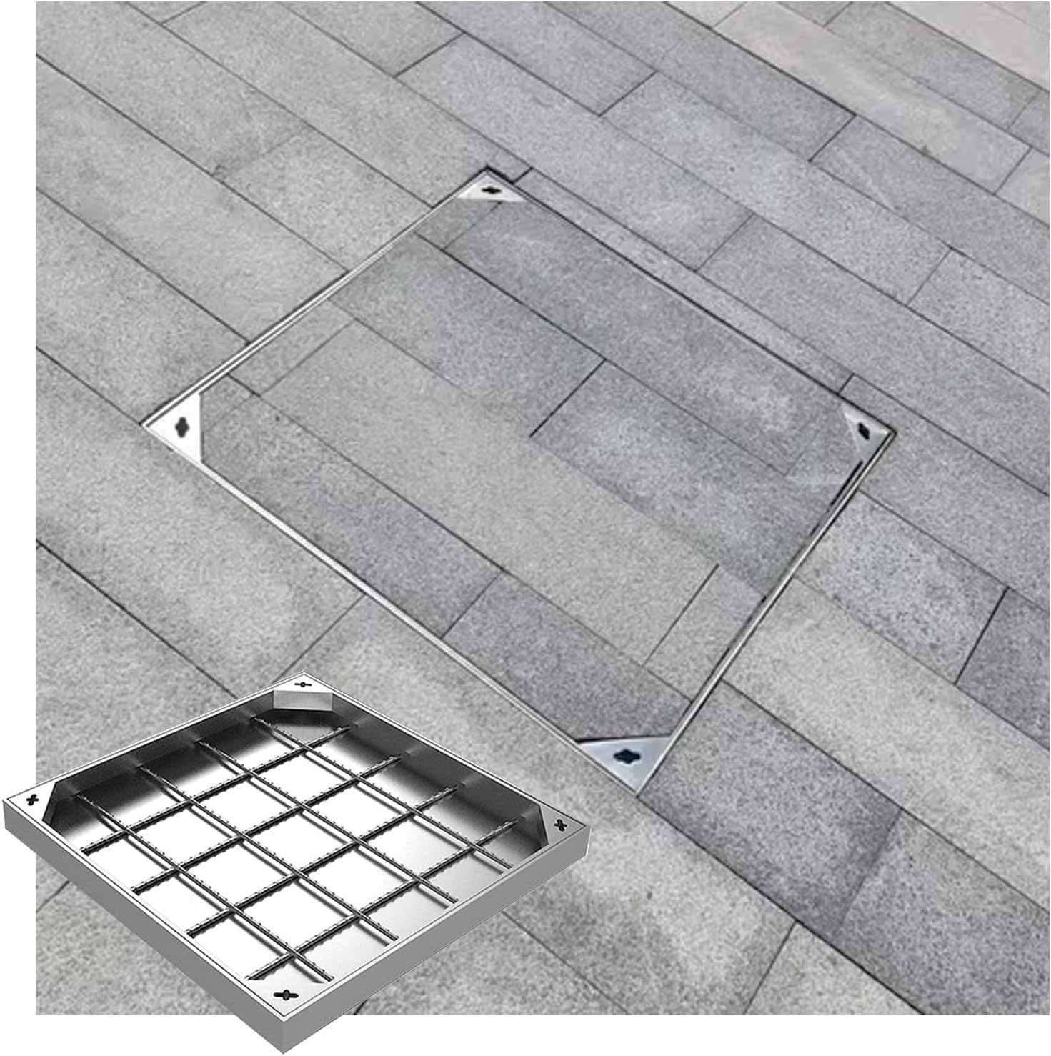 Luxury Hidden Skimmer Lid Heavy Duty Outdoor Manhole Cover Flat ...