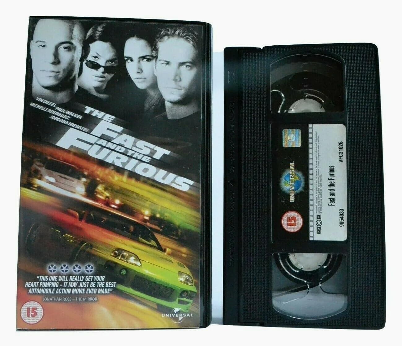 Amazon.com: The Fast and the Furious [VHS] : Vin Diesel, Paul Walker ...