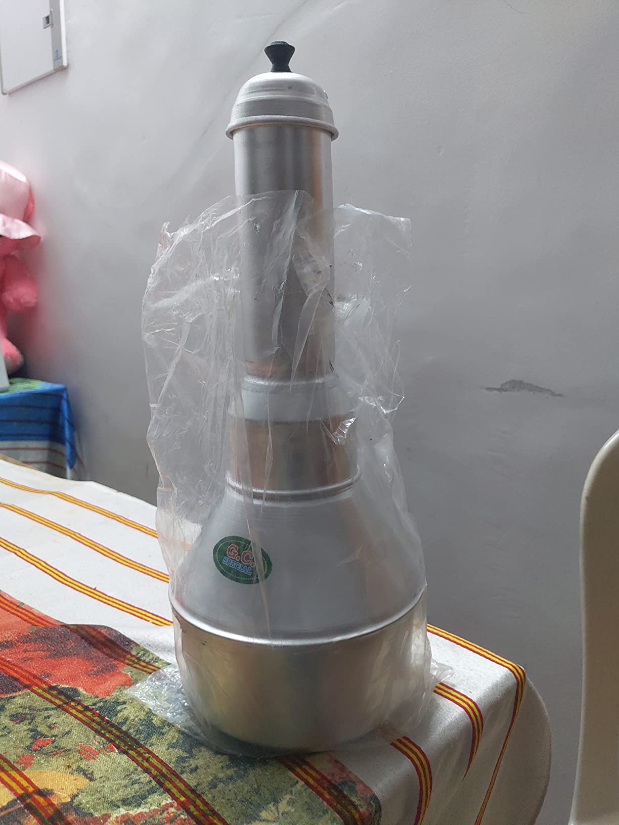 Anna Aluminium Puttu Maker-Kerala Puttu Kutty (Silver) : Amazon.in ...