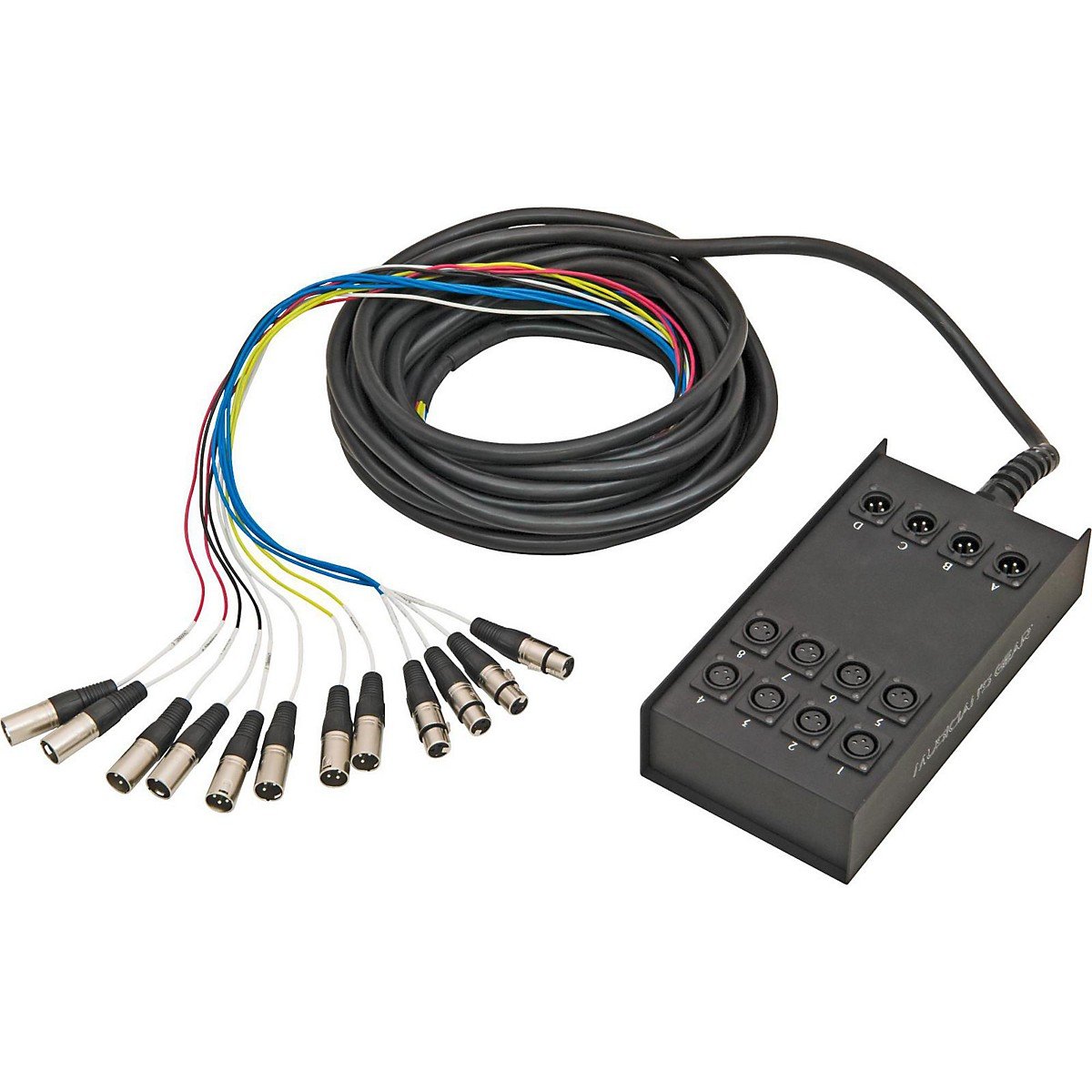 Amazon.com: Musician's Gear Stage Snake 8 x 4 in. 50 ft. : Musical ...