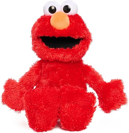 Amazon.com: Sesame Street Tickle Me Elmo 13.5-inch Plush Doll, Laughs ...