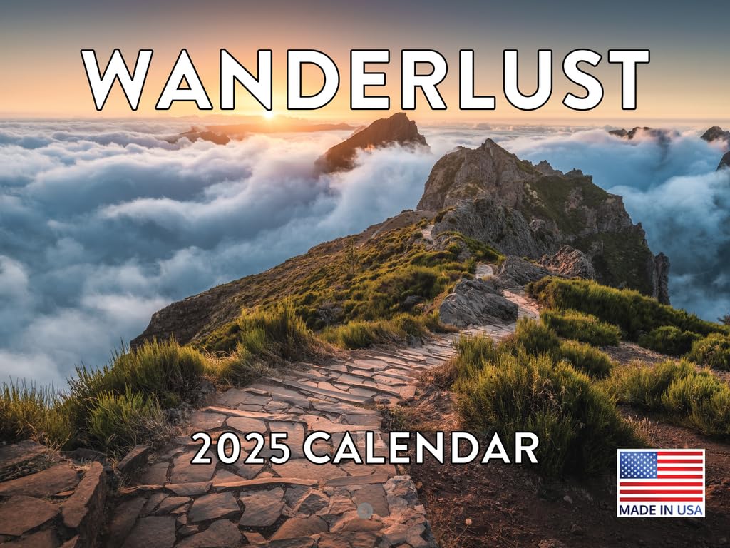 Snapklik.com : Beautiful Landscape Wanderlust Calendar 2025 Monthly ...