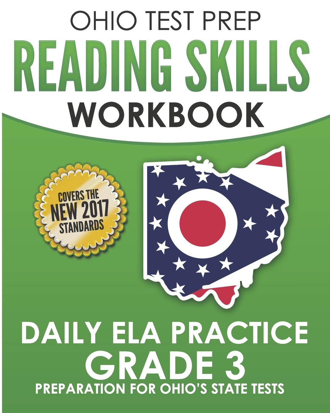 OHIO TEST PREP Reading Skills Workbook Daily... by Hawas, O.
