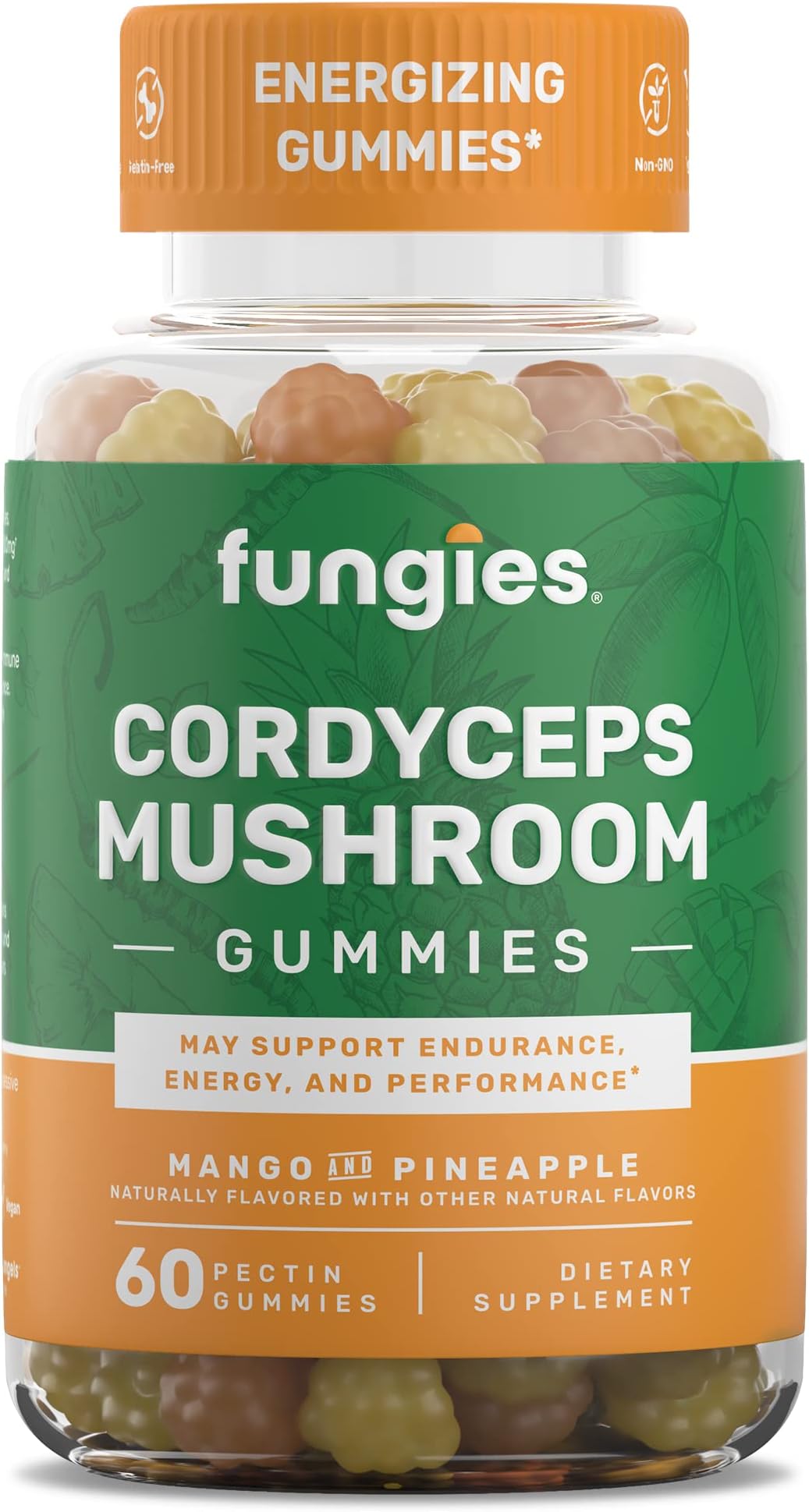 Amazon.com: FUNGI ALLY Organic Cordyceps Powder - Certified 100% ...
