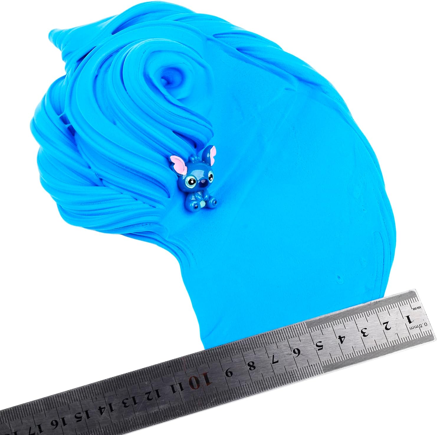 Buy BeiyeiDei Blue Butter Slime, Soft and Non-Sticky Fluffy Slime, for ...