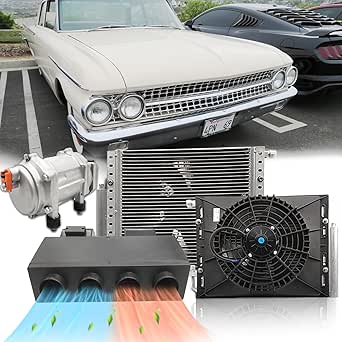 Amazon.com: 12V Under Dash Air Conditioner 12000 BTU with Heating ...