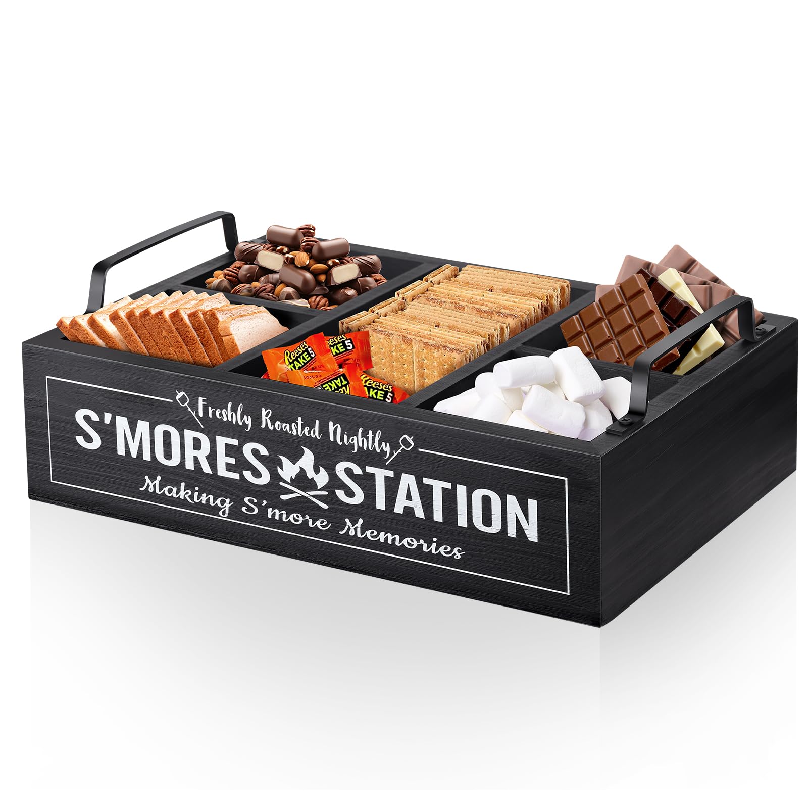 Amazon.com: MINCORD Smores Station S'mores Bar Holder with Handles ...
