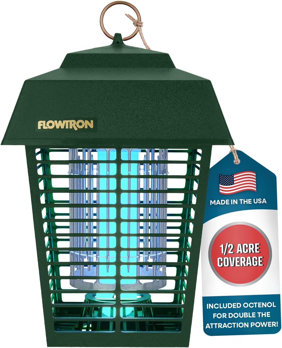 Amazon.com : Flowtron Electric Bug Zapper 1/2 Acre Outdoor Insect ...
