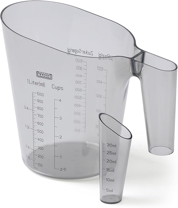 Kaiser Patisserie Messbecher-Set 2-teili,g Messbecher, Mini-Messbecher ...