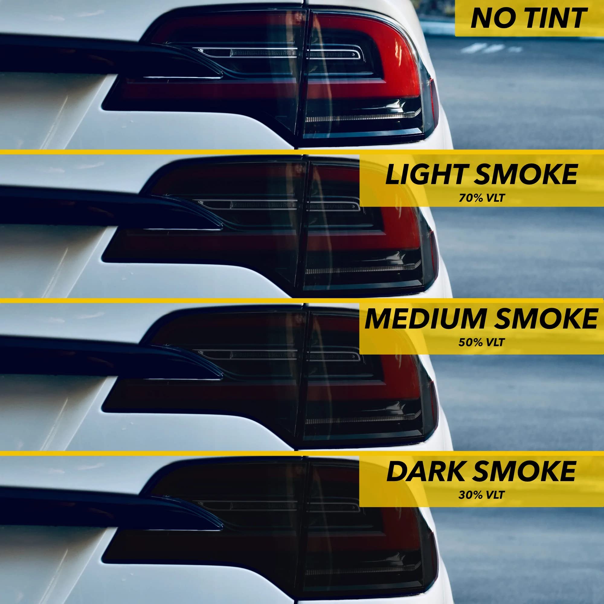 Snapklik.com : TWRAPS Tail Lights Smoke Tint PPF For Tesla Model X 2022 ...