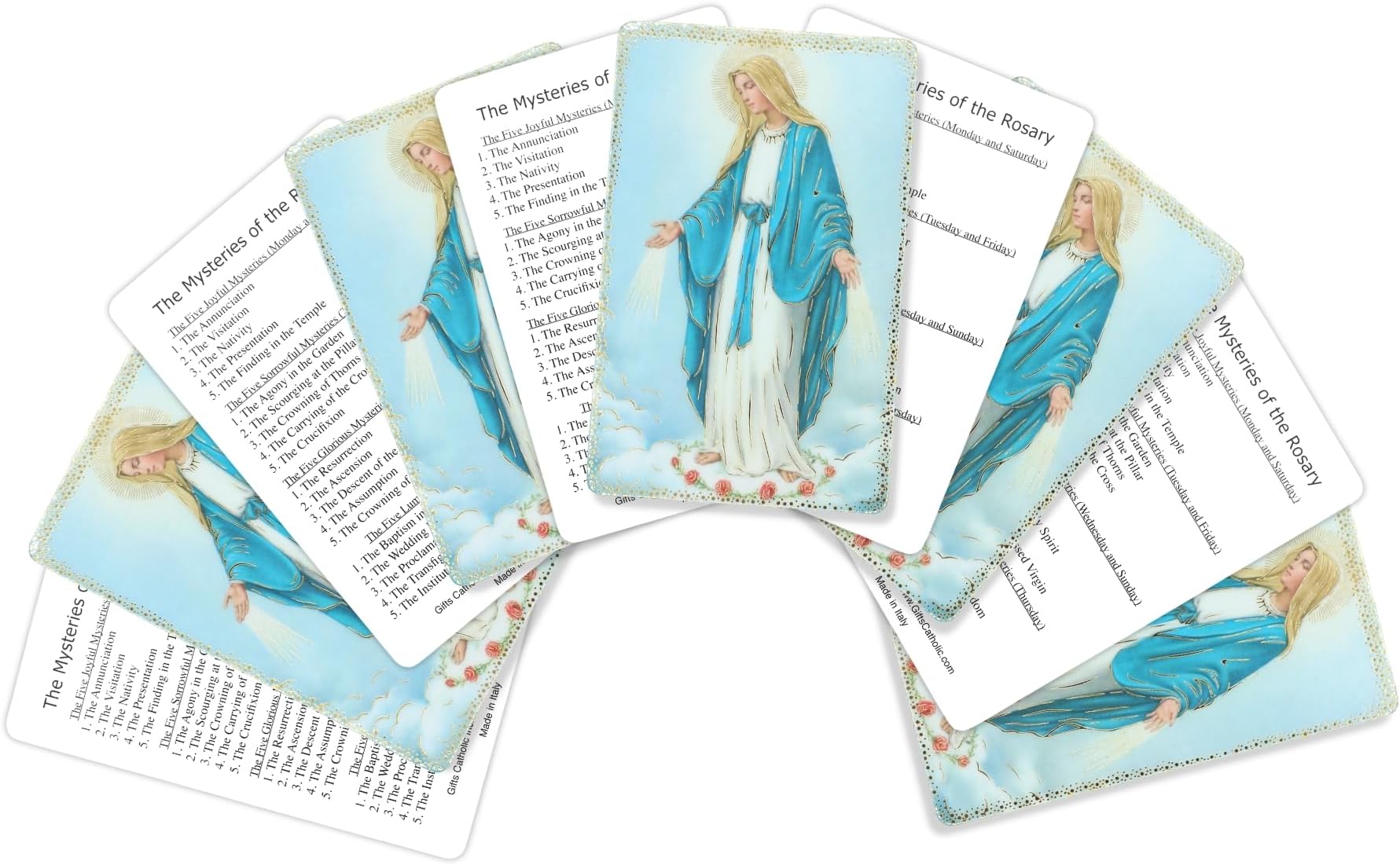 Amazon.com: Gifts Catholic, Inc. Pack of 10 - Our Lady of Grace, The ...