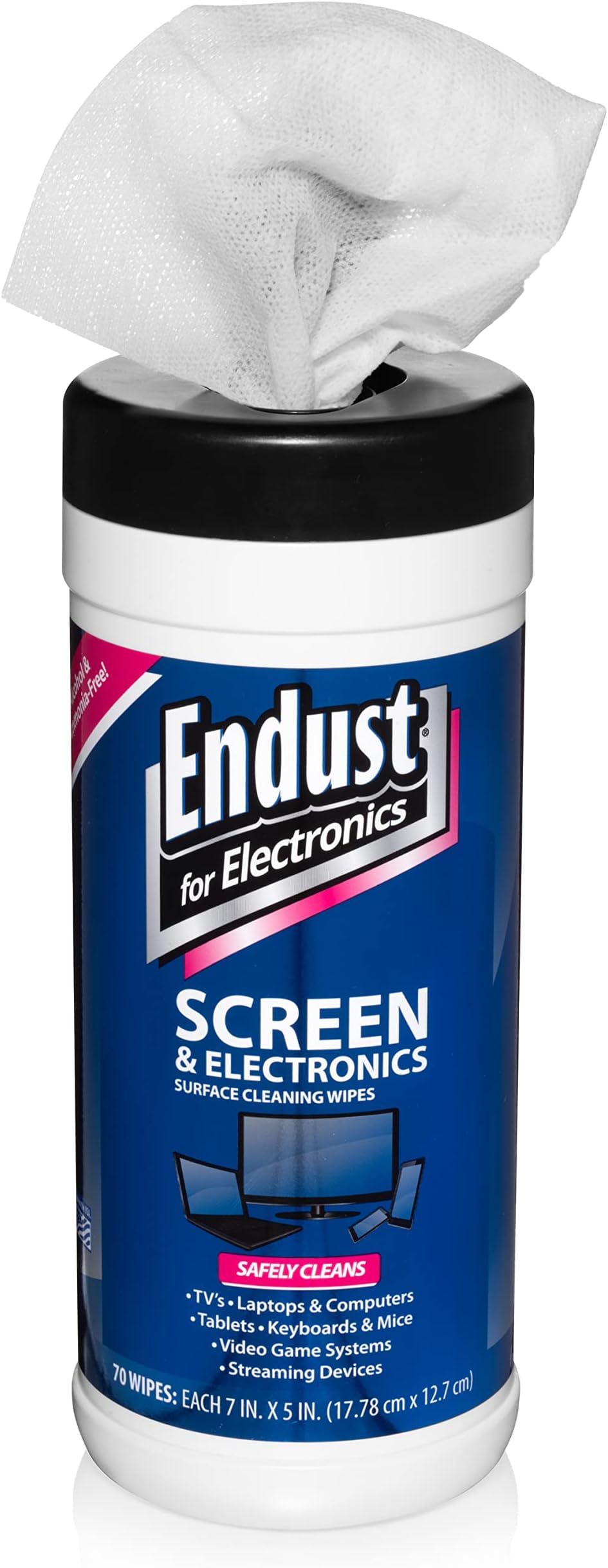 Amazon.com: Endust for Electronics; Screen & Surface Cleaning Wipes ...