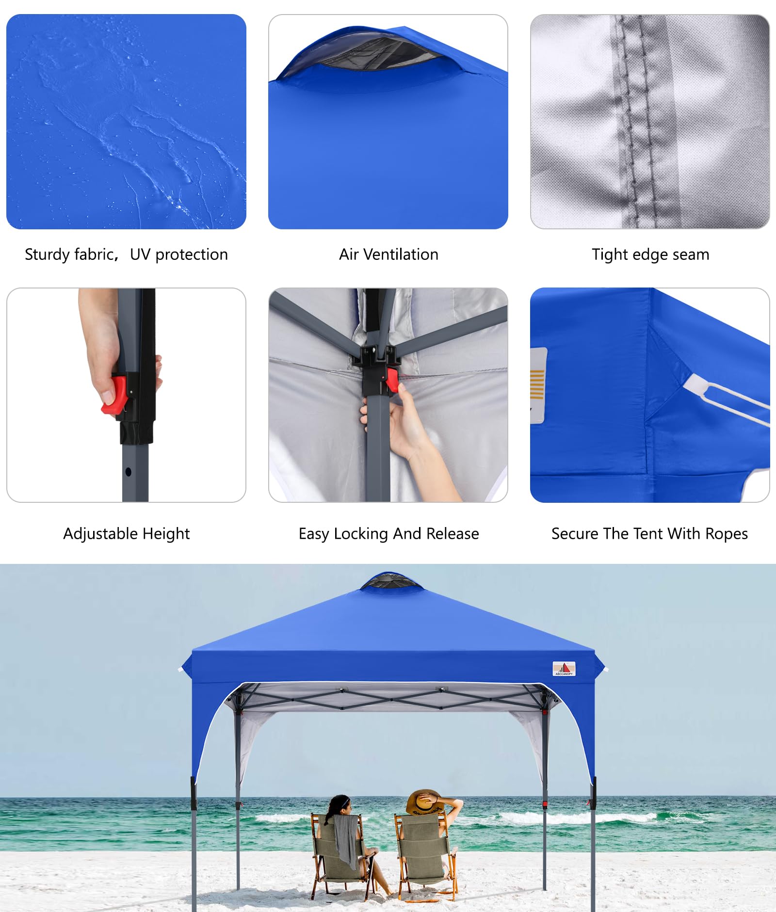 Snapklik.com : ABCCANOPY Outdoor Pop Up Canopy Tent