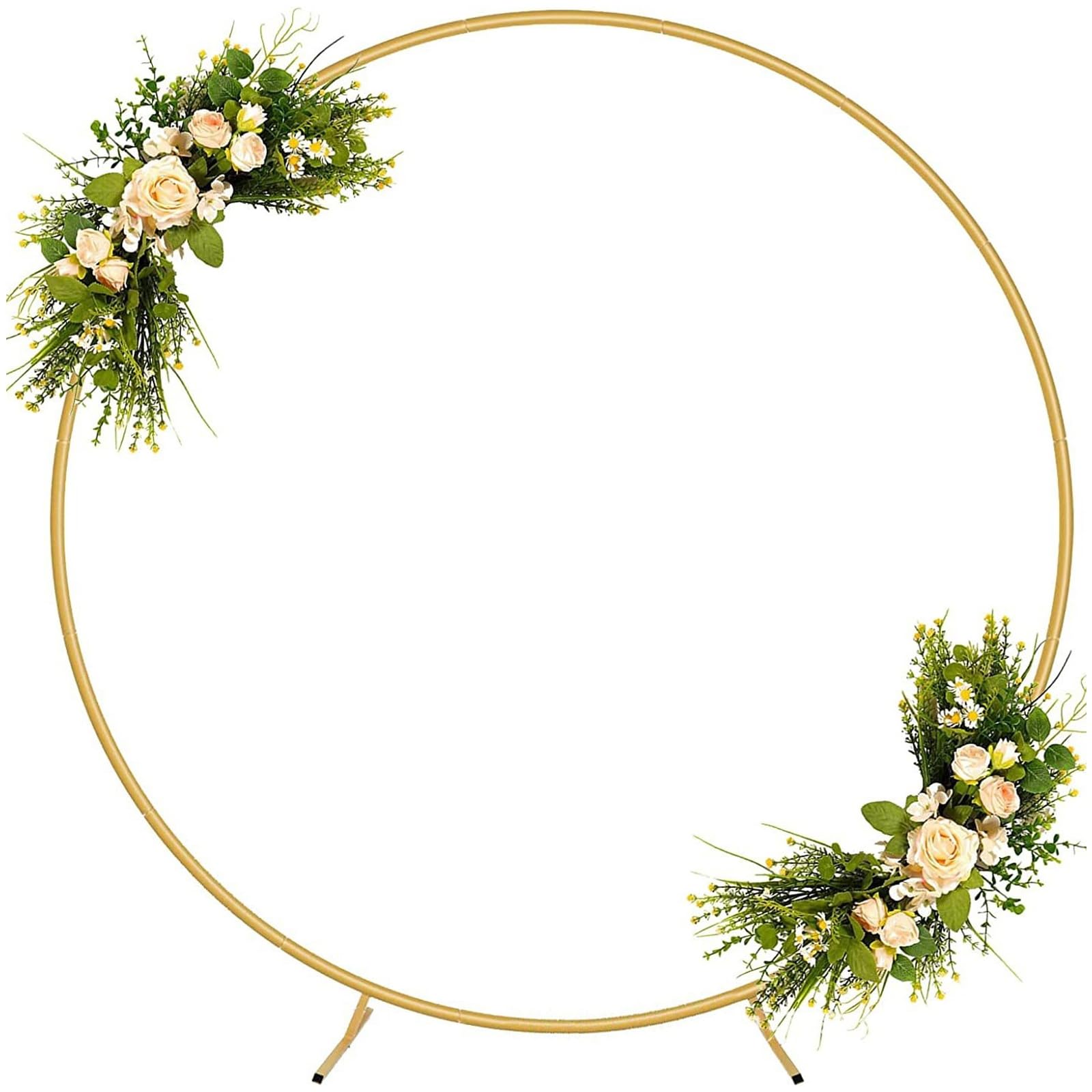 Round Balloon Arch Kit, 1.8M Metal Balloon Arch Stand with Base, Arch ...