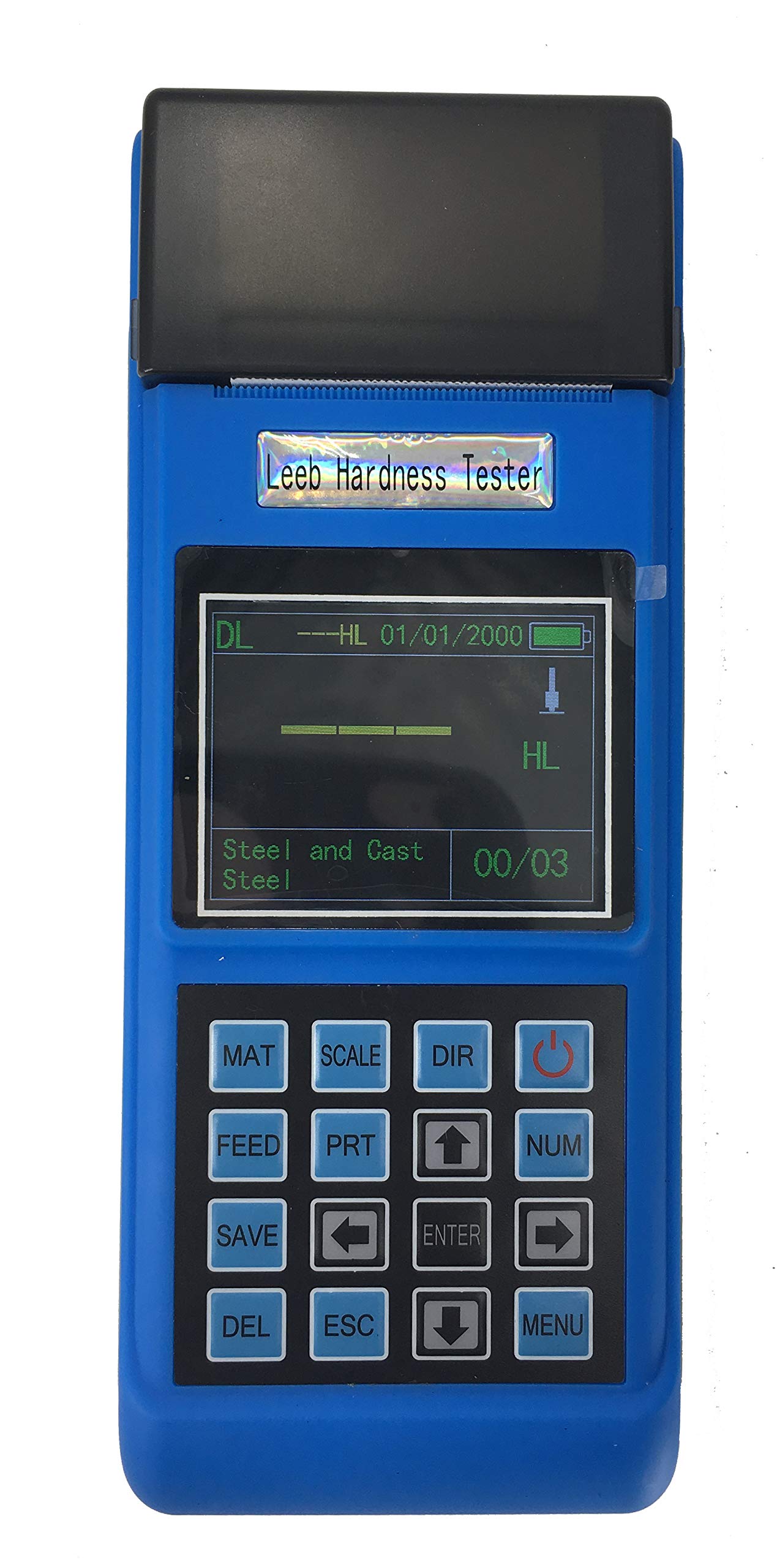 Buy VTSYIQI Leeb Hardness Tester Meter Metal Durometer VTS300 with G ...