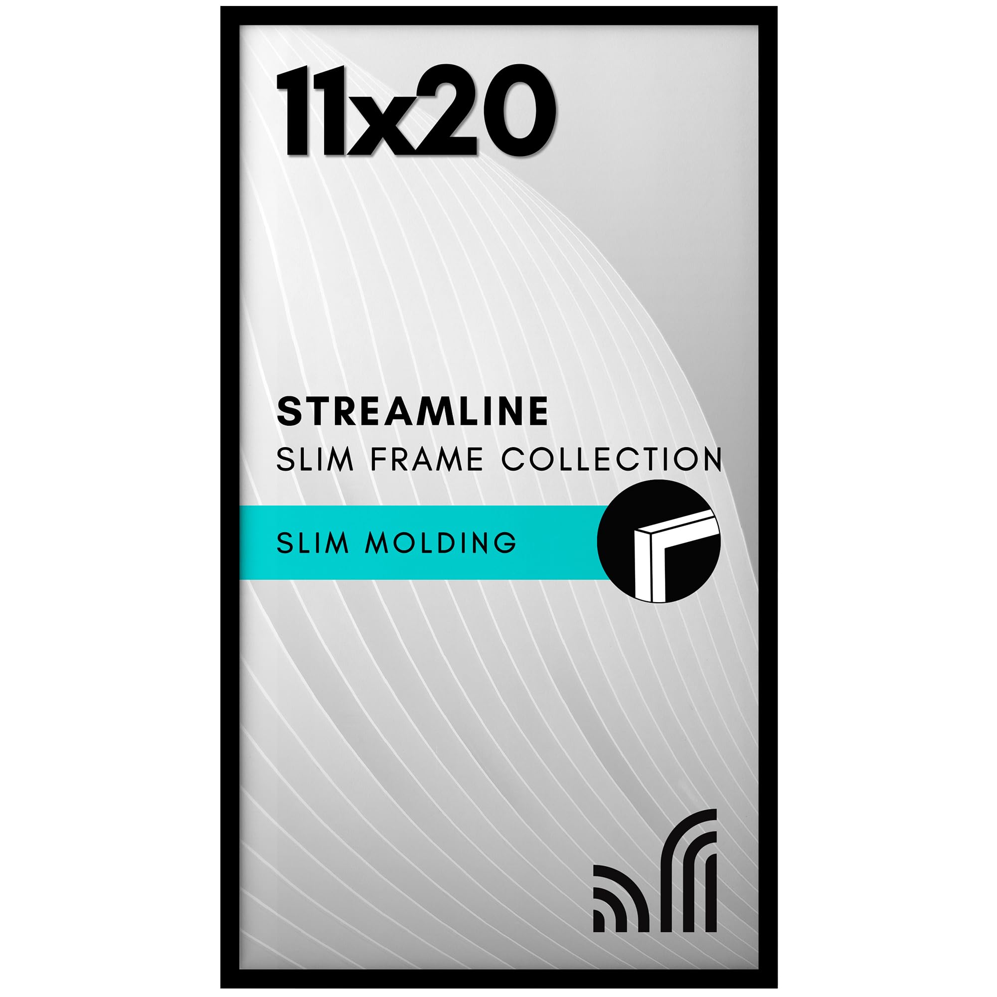 Amazon.com - Americanflat 11x20 Picture Frame with Polished Plexiglass ...