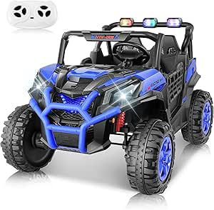 Amazon.com: Hikole 24 Volt Ride on Toys with 4x200W Powerful Engine, Remote Control, 4WD/2WD 2 ...