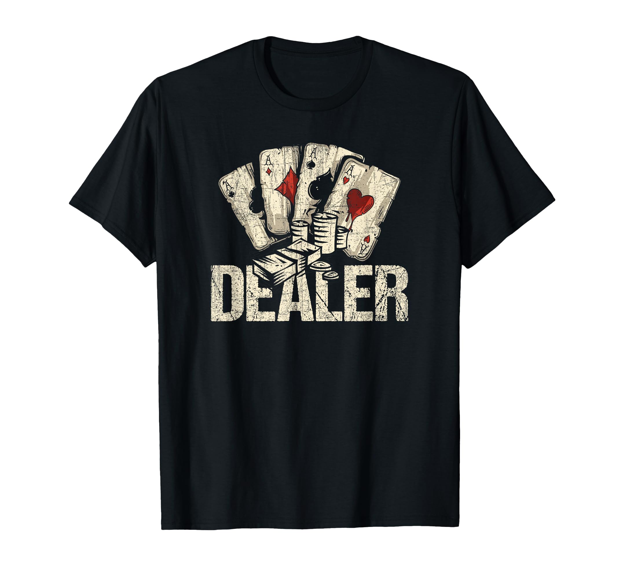 Amazon.com: Casino Dealer Funny Poker Player Costume Accessories T ...