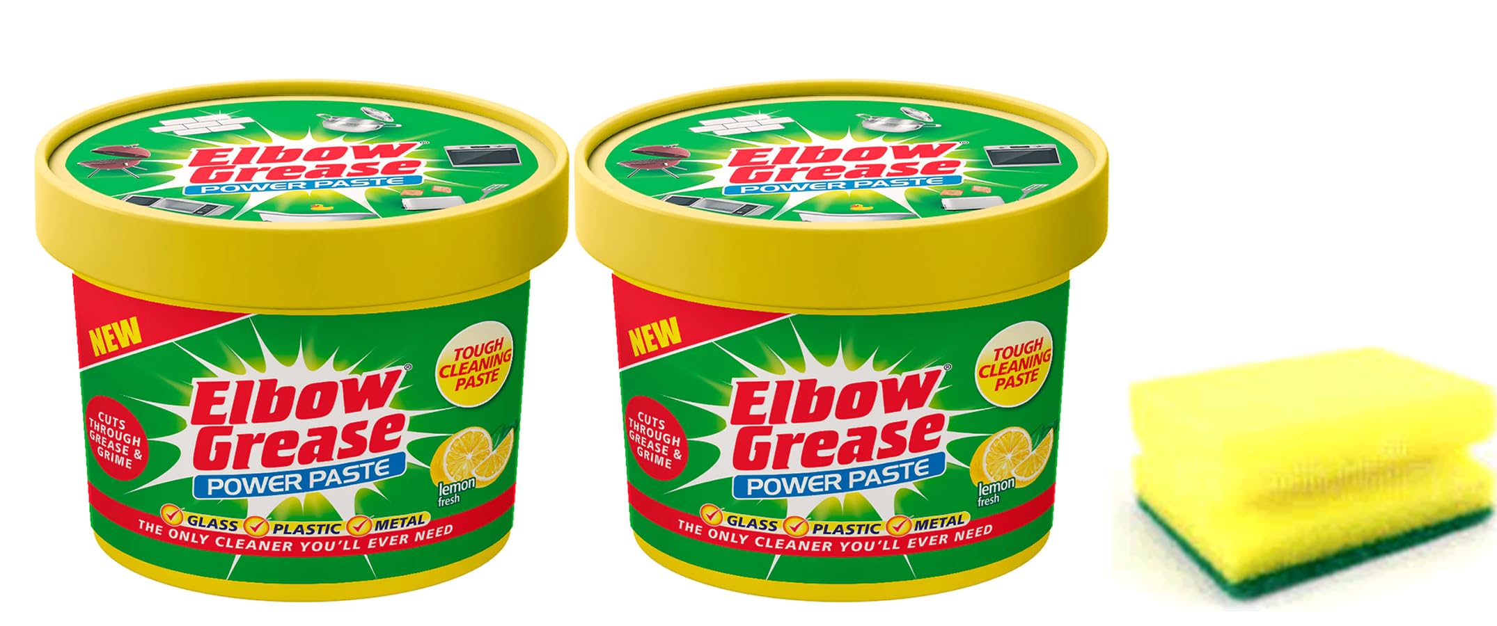 2X Elbow Grease All Purpose Power Paste, 2X 350 G – Powerful Cleaning ...
