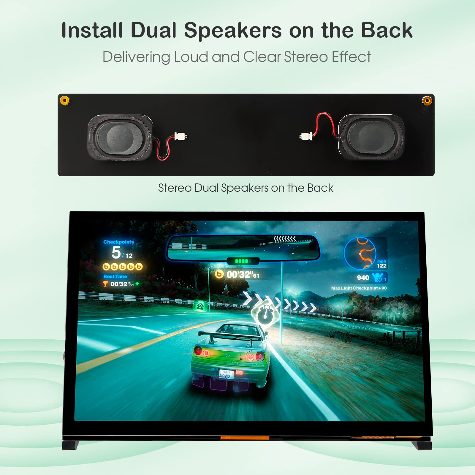 Snapklik.com : 10.1 Inch Touchscreen Monitor Capacitive Touch Screen ...