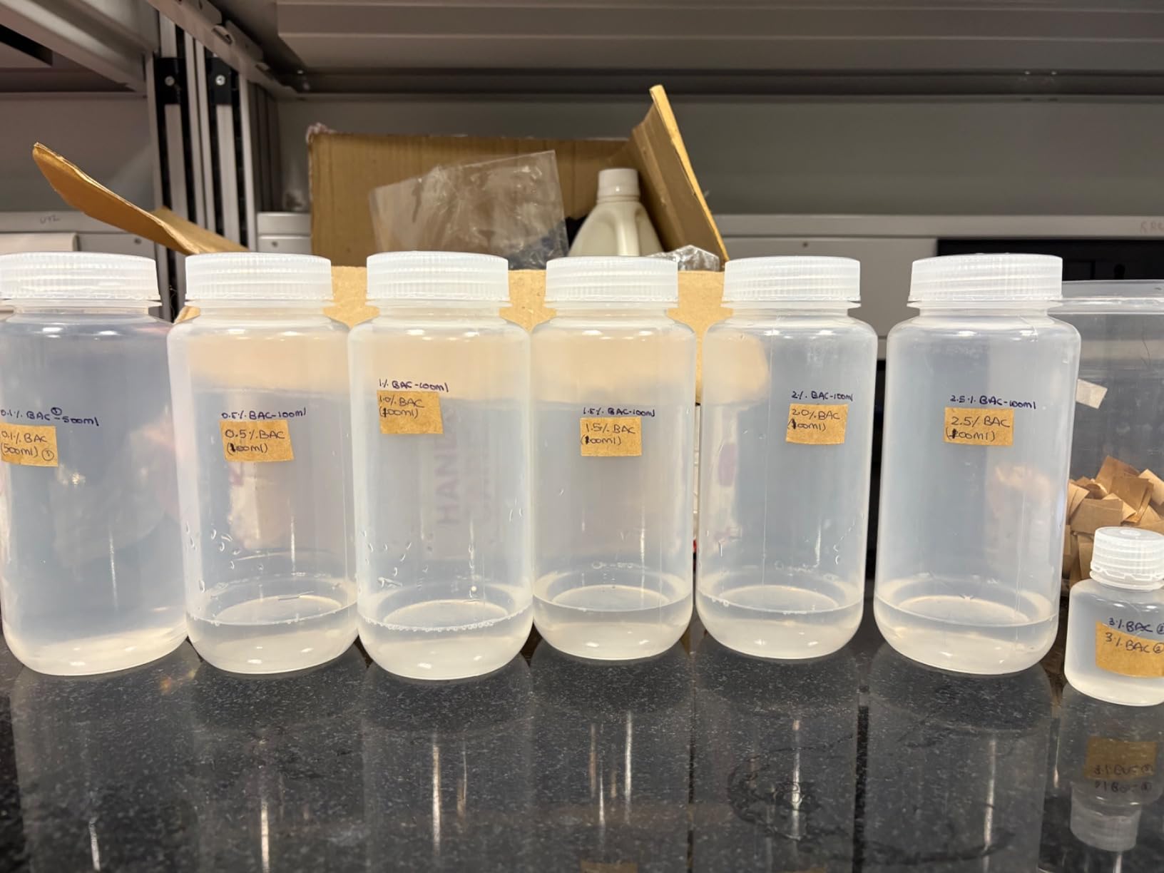 Spylx Plastic Sample Bottles 500ml Laboratory Grade Polypropylene Wide ...