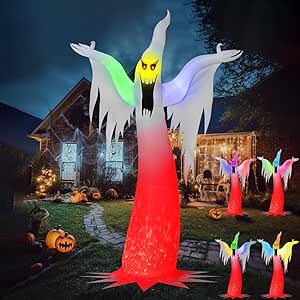 Amazon.com: Joiedomi 12 FT Tall Halloween Inflatables Outdoor Decoration, Inflatable Ghost Decor ...