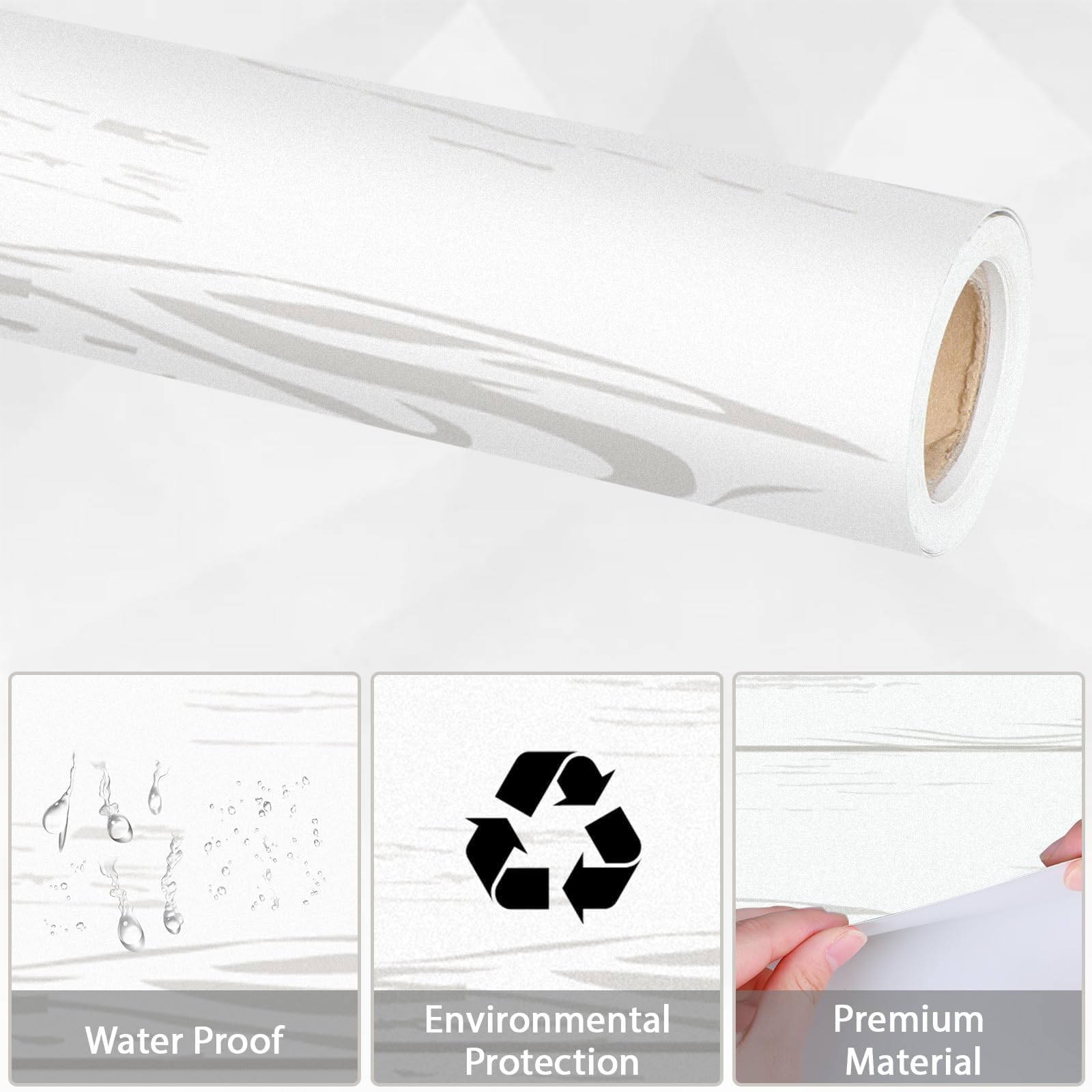 Snapklik.com : Rustic Bulletin Board Paper Roll White Wood Bulletin ...