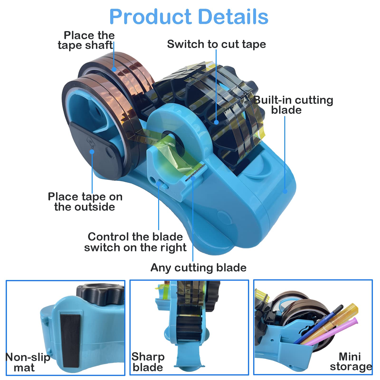 Snapklik.com : Heat Tape Dispenser Sublimation For Heat Transfer Tape ...
