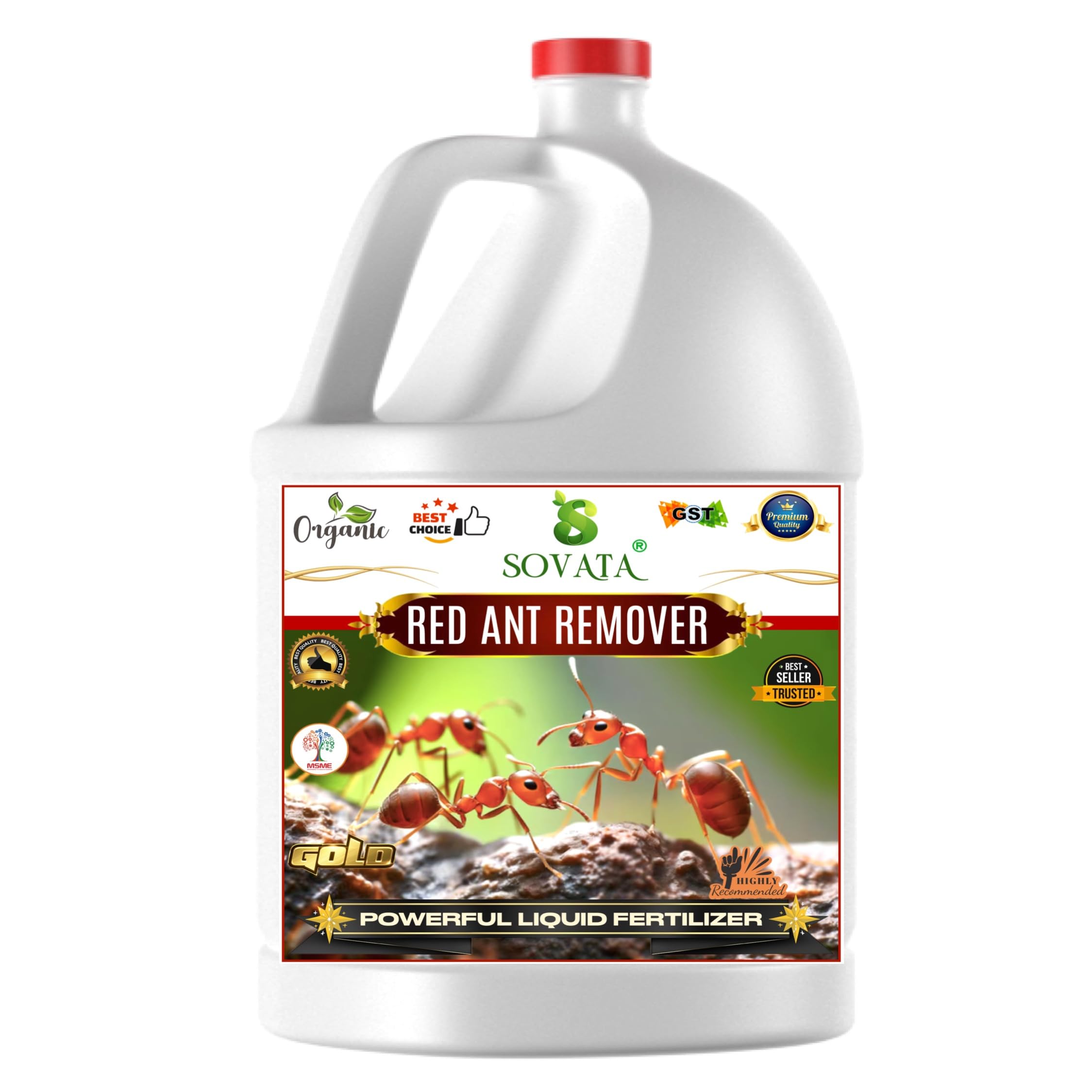 Buy Sovata® Red Ant Remover, Essential Powerful Liquid Insecticide for ...