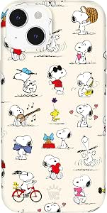 Amazon.com: VELVET CAVIAR x Snoopy Phone Case for iPhone 14 Plus ...
