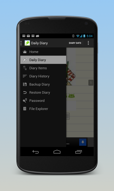 Touch Diary - App on Amazon Appstore