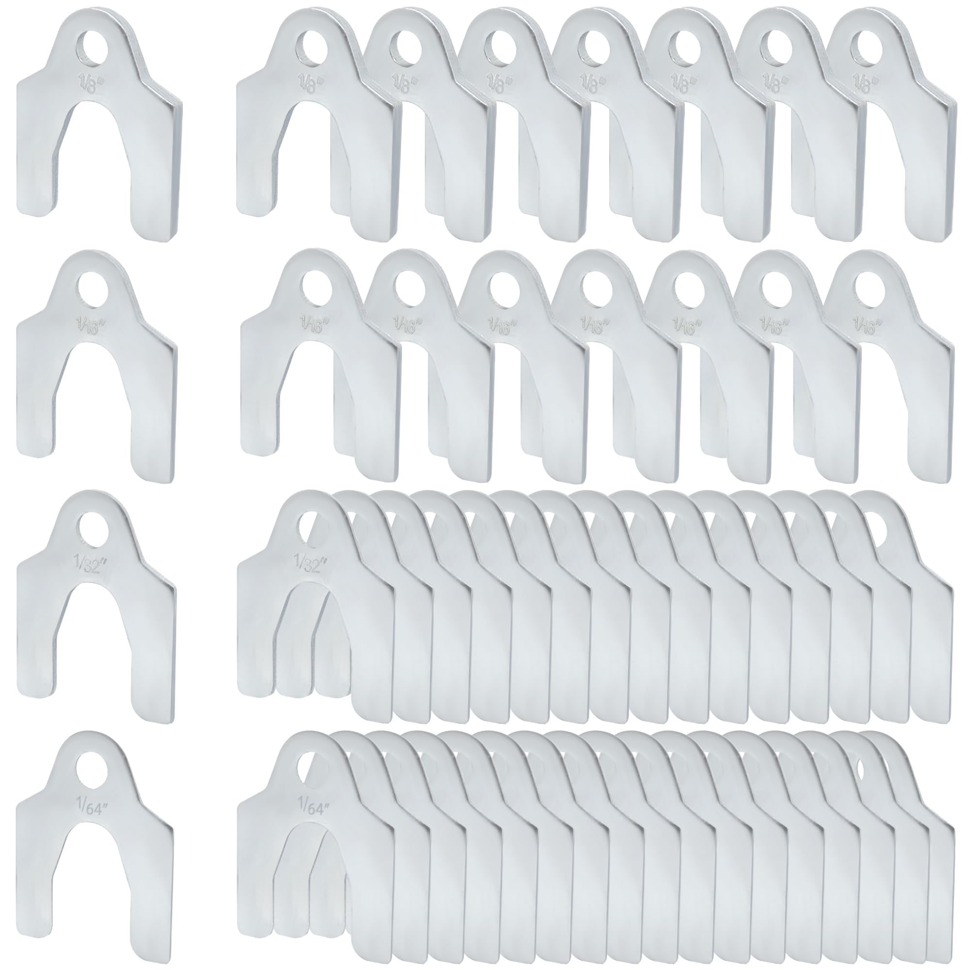 Amazon.com: Auto Alignment Body Shims Assortment Kit 1/16" 1/64" 1/32 ...