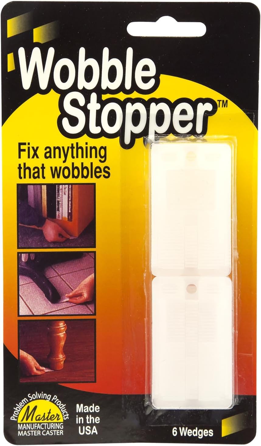 Amazon.com: Master Manufacturing Wobble Stopper 6 Pack Plastic Wedge ...