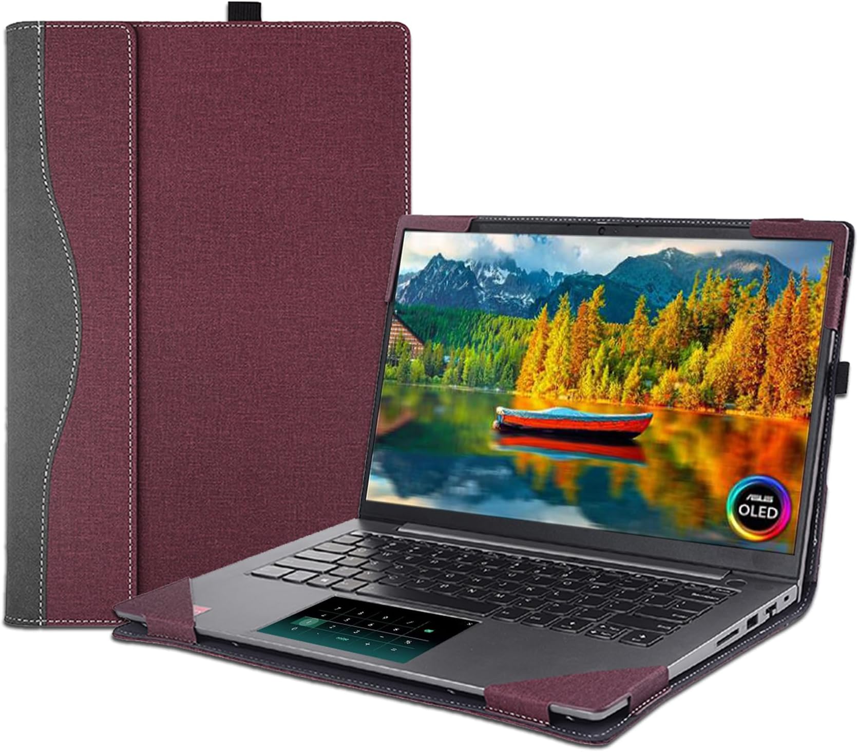 Amazon.com: Asus Zenbook 14 Case Cover - OLED & Flip OLED Notebook ...