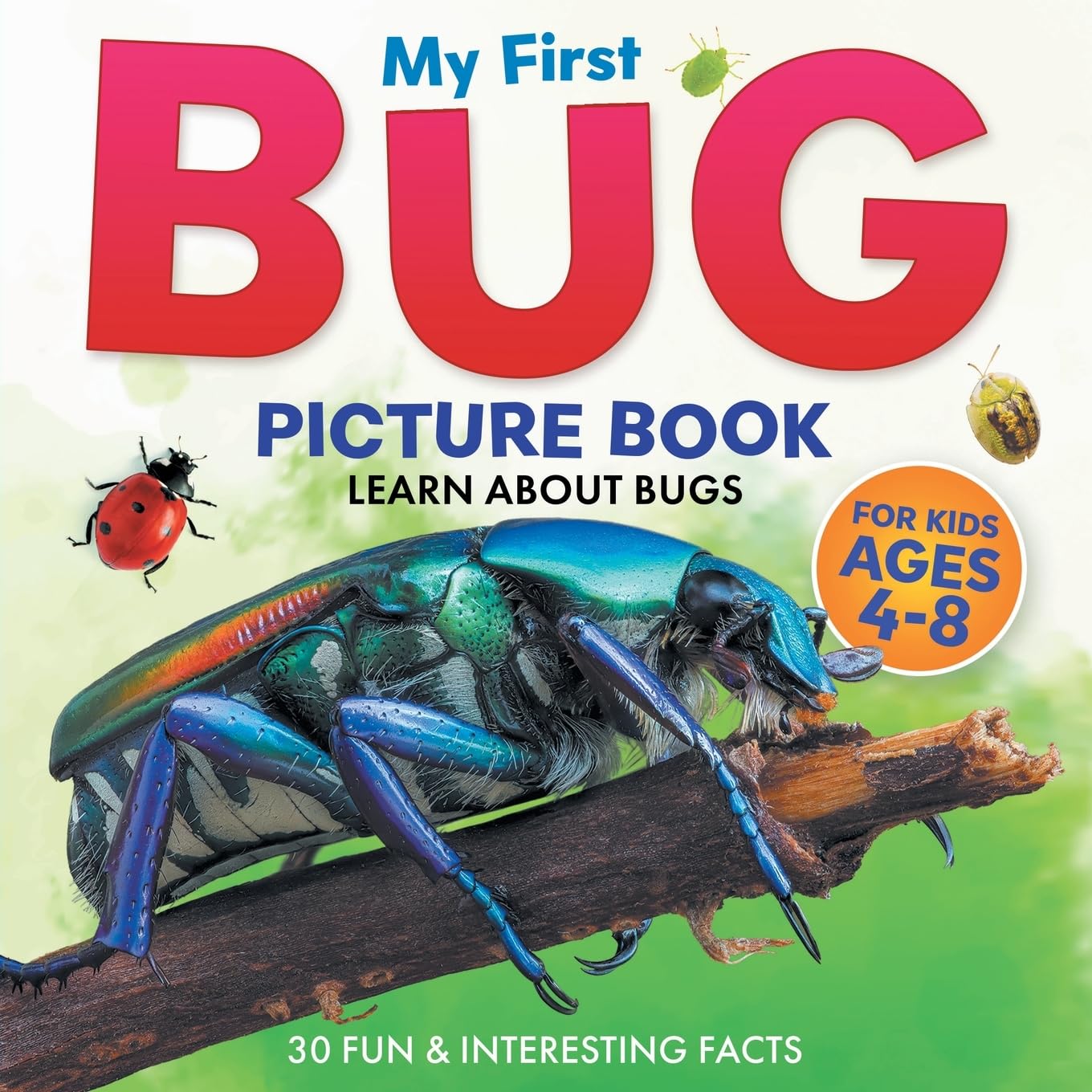 My First Bug Picture Book: Learn About Bugs For Kids Ages 4-8 | 30 Fun ...